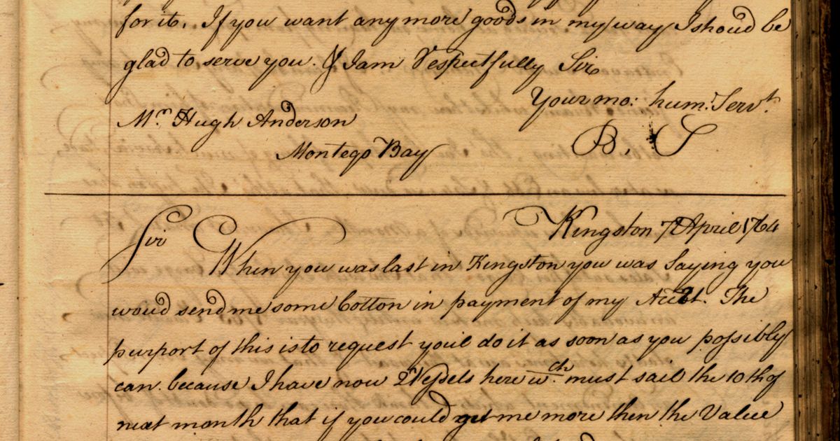 Satterthwaite Letter Books : Satterthwaite Letter Book Volume 2